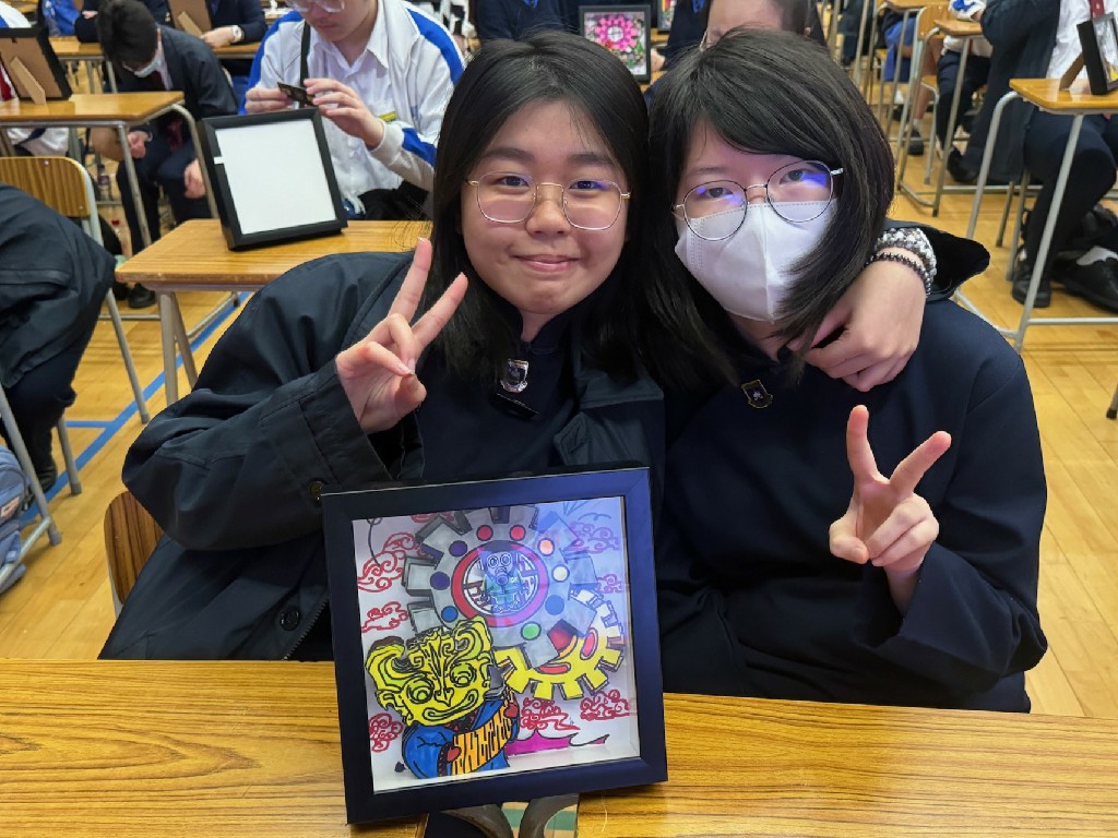 Life Wide Learning Day F3 STEM Papercraft Workshop - 香港教師會李興貴中學