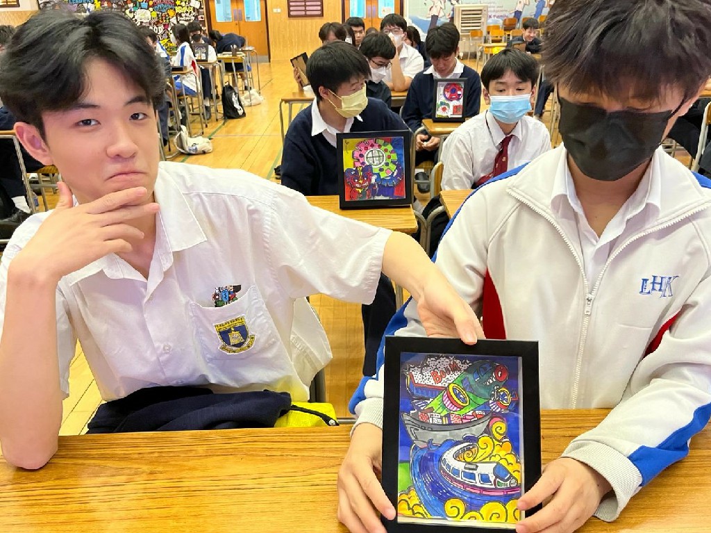 Life Wide Learning Day F3 STEM Papercraft Workshop - 香港教師會李興貴中學